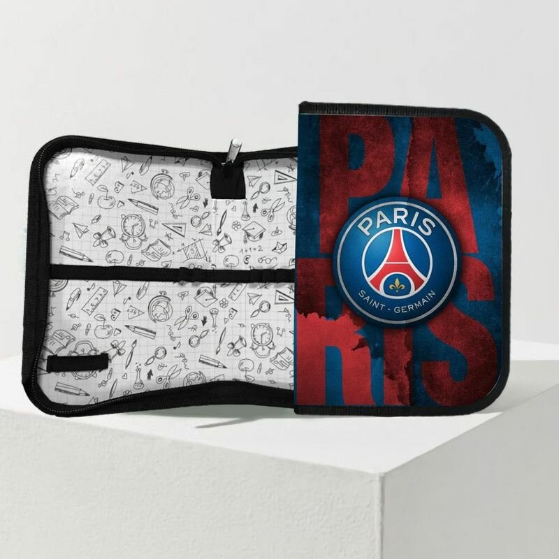 Пенал GOODbrelok 190х130мм на молнии ФК ПСЖ, Paris Saint-Germain - 0008