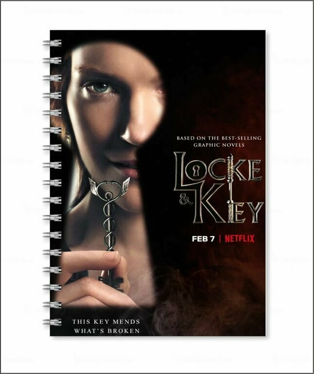 Тетрадь ключи локков , LOCKE & KEY №4