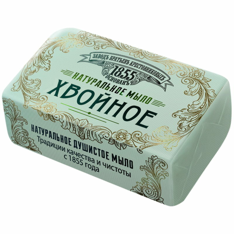 Мыло Завод Братьев Крестовниковых Хвойное, 190г