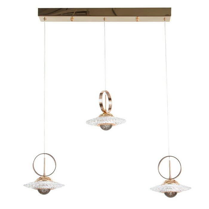 Светильник BayerLux «Лиенн» 81 Вт LED золото 60×19×19 см