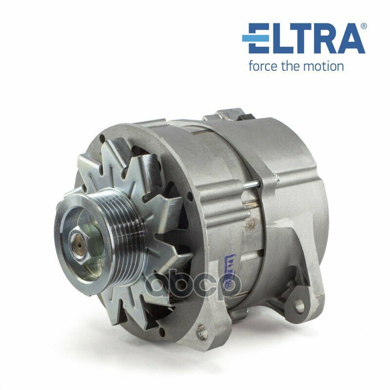 Генератор КАМАЗ дв.740.10-20,740.13-260,740.50-350 поликлиновой шкив 28В 60А ELTRA ELTRA арт. 13523771