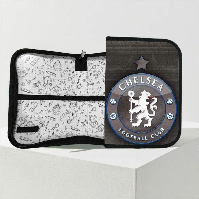 Пенал GOODbrelok 190х130мм на молнии Челси, Chelsea - 0001