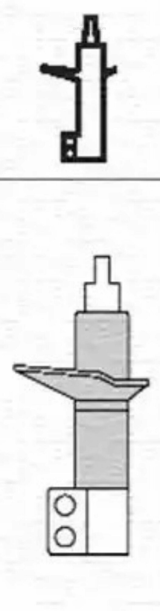 MAGNETI MARELLI 352114070200 амортизатор газонаполненный передний