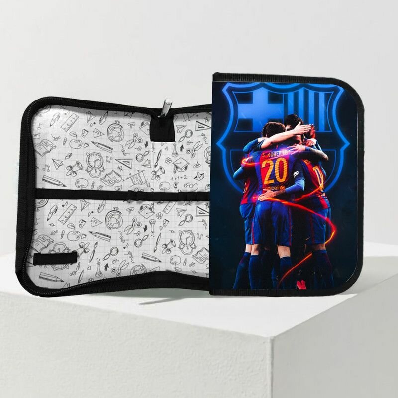 Пенал GOODbrelok 190х130мм на молнии Барселона, Barcelona - 0005