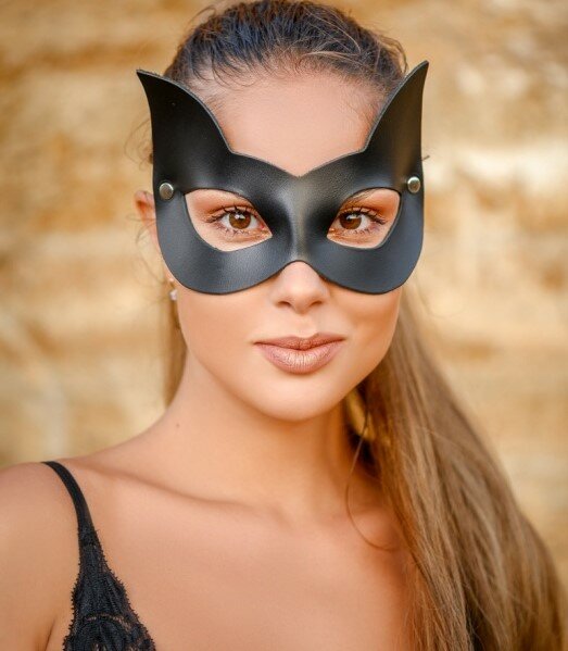 BDSM Арсенал Маска с ушками Lady's Arsenal Black BDSM Арсенал, 68011