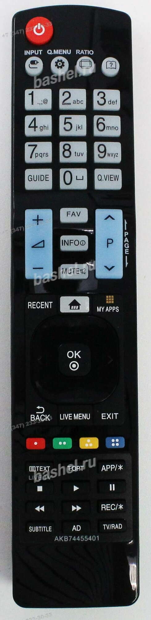 LG AKB74455401, Пульт ДУ