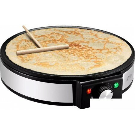 Блинница Kitfort KT-1678, 1200 Вт, на 1 блин, диаметр 30 см, регулировка температуры