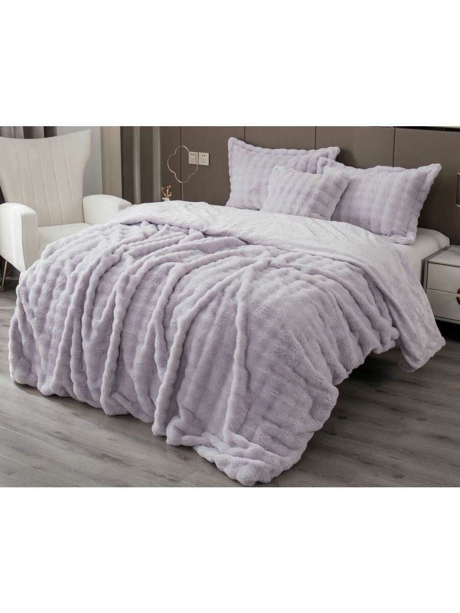 Покрывало-плед Казанова 220x240 Шиншила