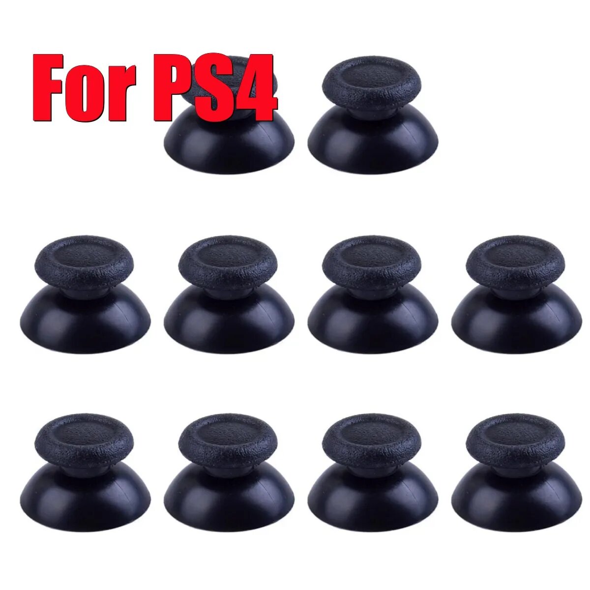 10-100 шт, аналоговый джойстик-гриб, замена джойстика для Playstation 4, Ps4 Pro, контроллер, геймпад, аксессуар для ремонта
