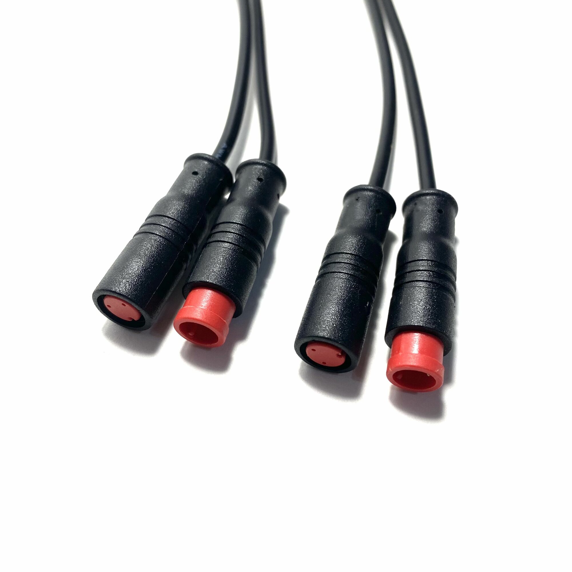 Разъем M8 водонепроницаемый коннектор мама+папа, 2 pin, 2 пары