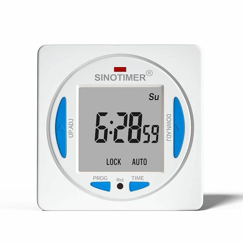 Секундный цифровой таймер TM628sH-K 10А