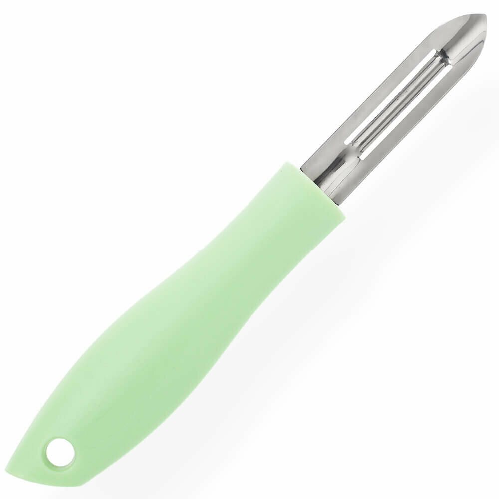 Овощечистка зеленая ручка