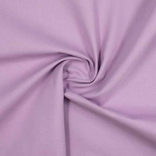Ткань джинсовая для шитья, отрез 1,4х1м, сиреневый цвет