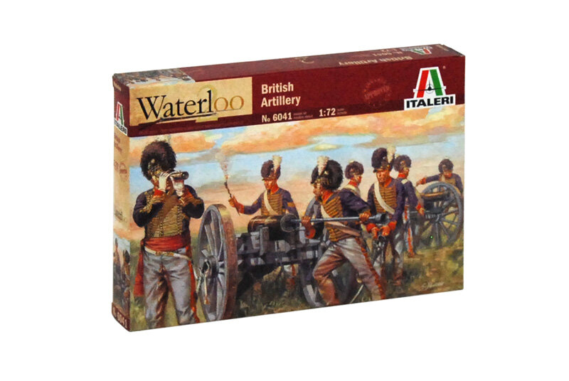 6041ИТ Солдатики Britich Artillery (Napoleonic Wars)