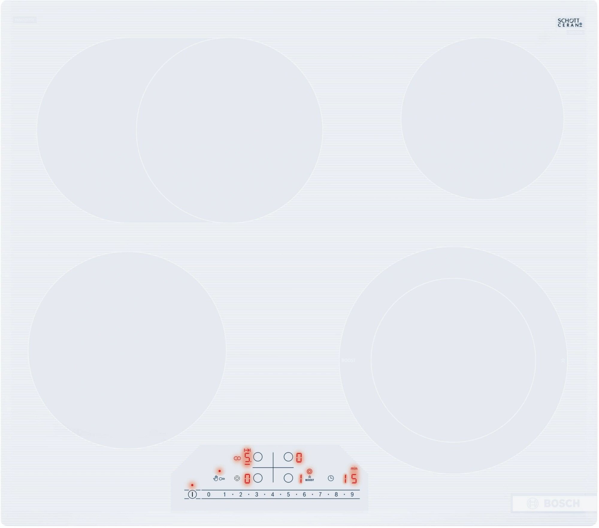 Варочная поверхность Bosch Serie 6 PKN652FP2E белый