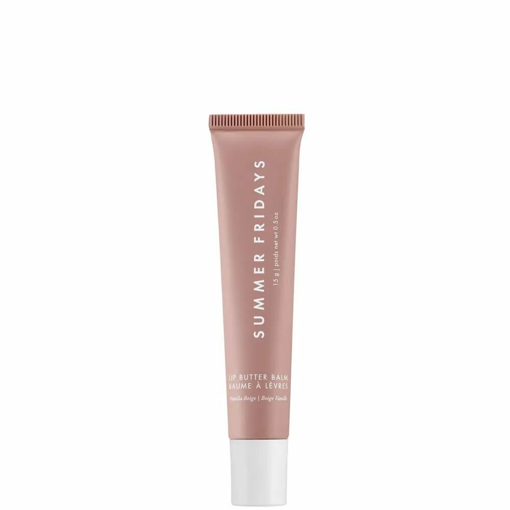 Ухаживающий бальзам для губ Summer Fridays lip butter balm VANILLA BEIGE 15g