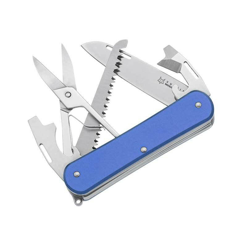 Fox Knives Нож многофункциональный складной Vulpis, 5,5 см (FX-VP130-SF5 SB)
