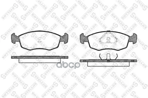 172 00=FDB579 ! колодки дисковые п Ford Scorpio 1.8-2.5TD 85-94/Sierra 1.6-2.3D 87-93 Stellox арт. 183000SX