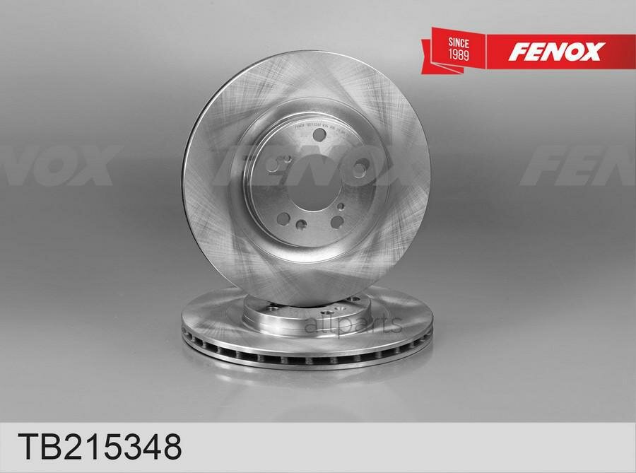 FENOX TB215348 Диск тормозной Haval Jolion 2WD 21-