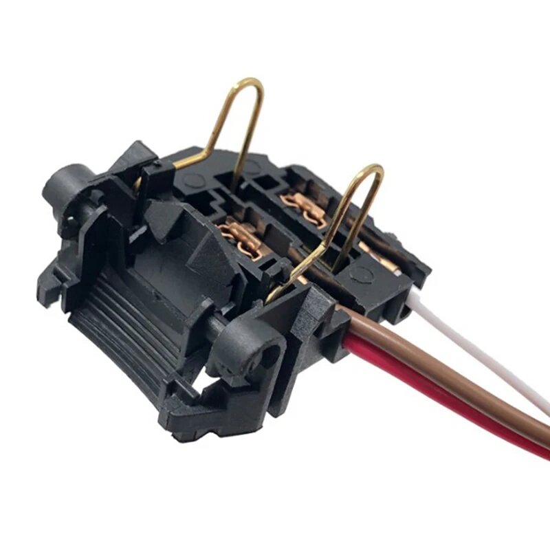 Черный автомобильный светильник ближнего света H7, держатель лампы для фар, жгут адаптеров, подходит для Focus 2 MK2 Focus 3 MK3