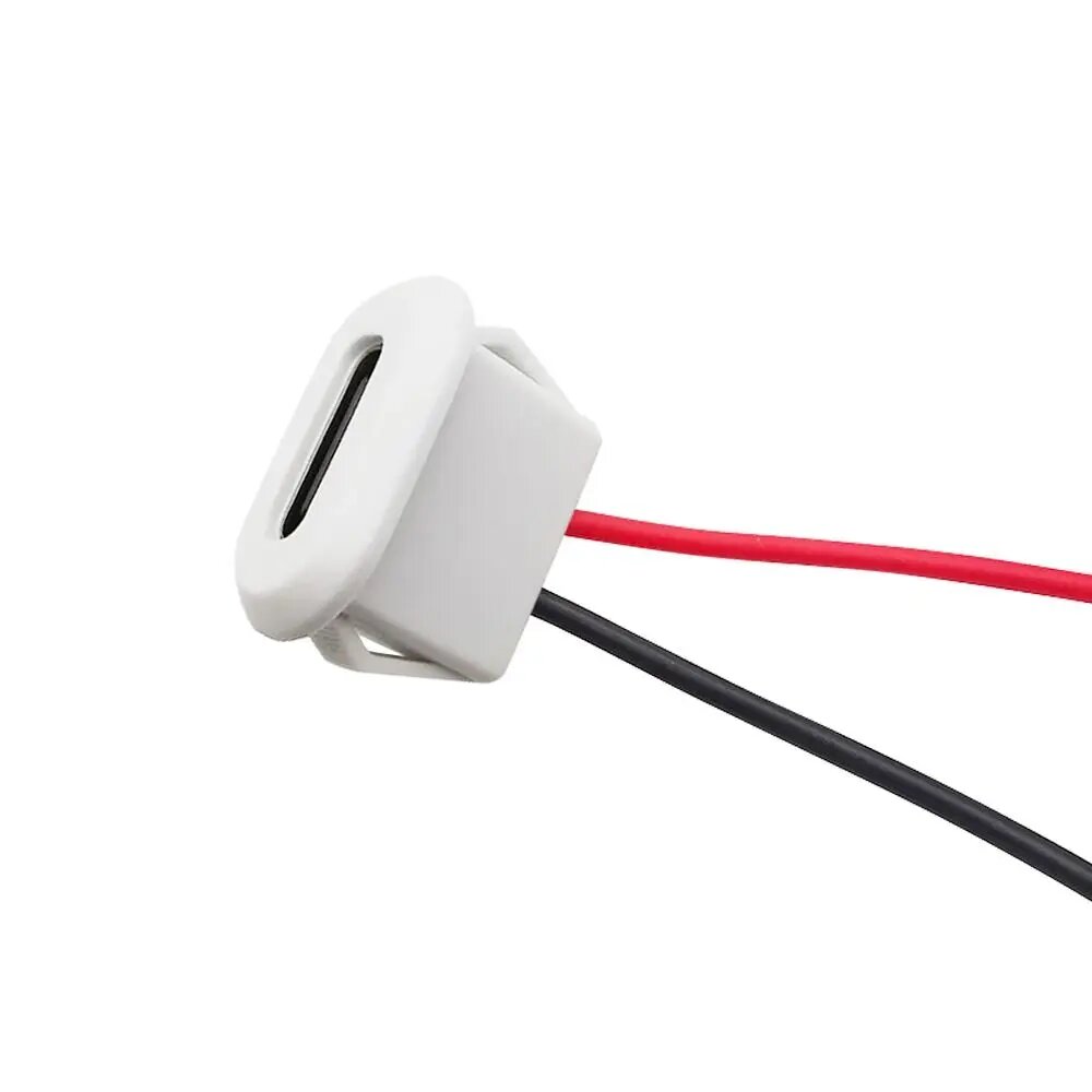 USB Type C разъем белый 3A