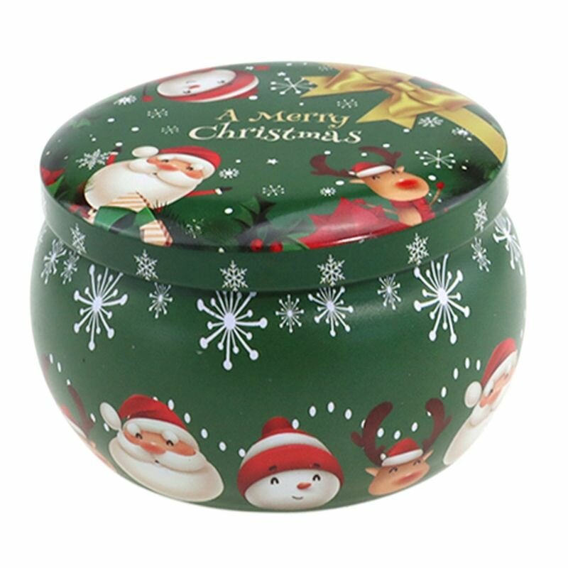 Металлические банки для свечей с крышками, - 7