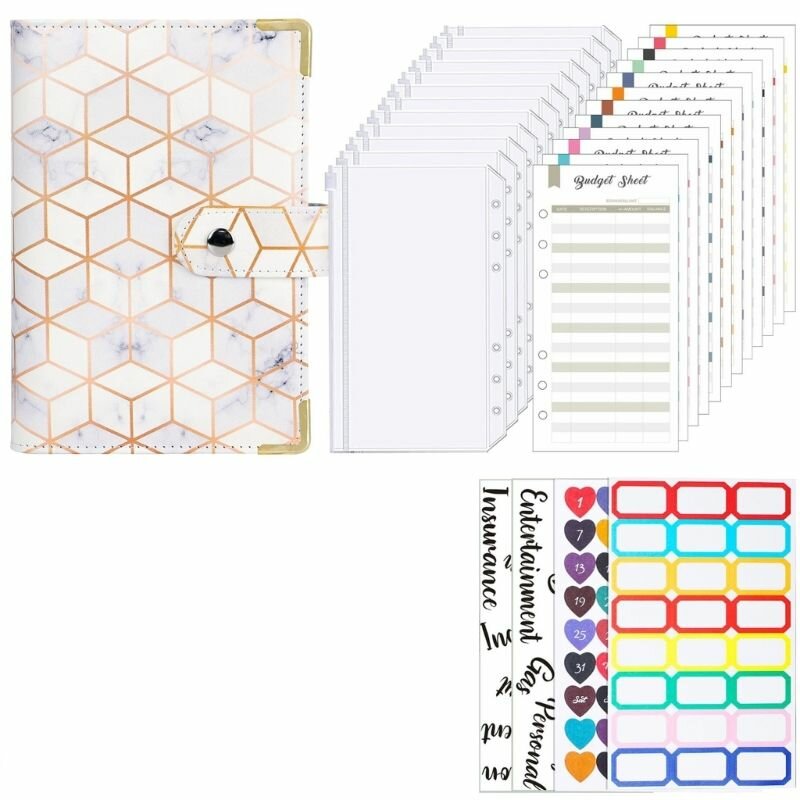 Набор для бюджета с блокнотом и карманами