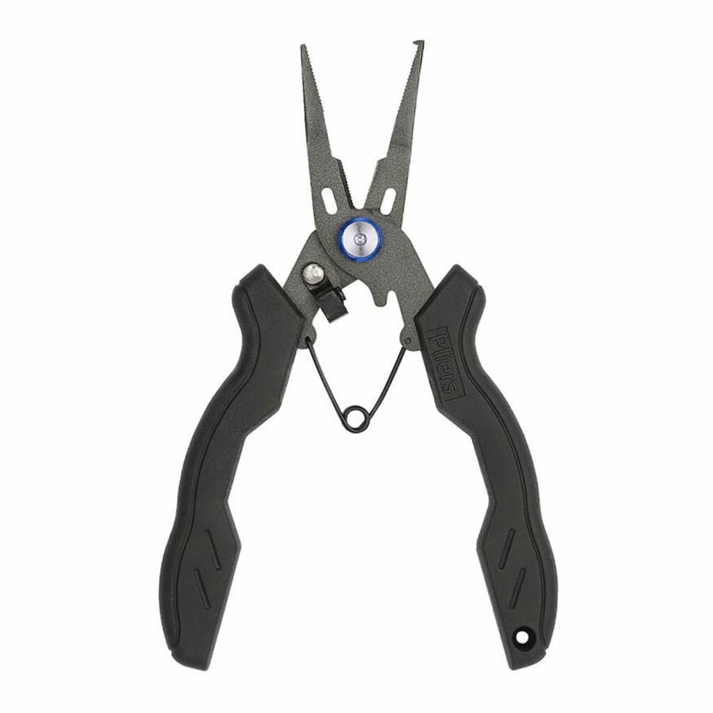 Многофункциональные плоскогубцы Luya для микрообъектов из нержавеющей стали, нескользящий инструмент для резки проволоки с открытой петлей-синий тип гвоздя