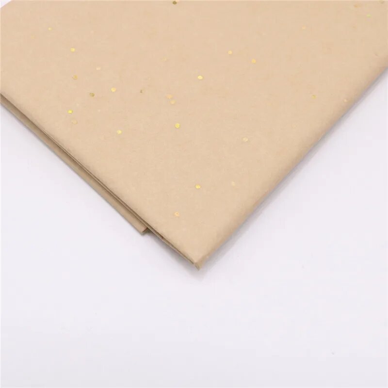 Блестящая оберточная бумага 10 листов Бежевый, Glitter Khaki gold