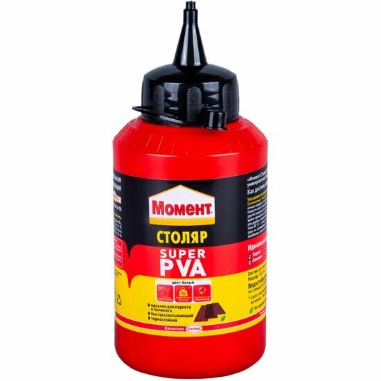 Клей ПВА Момент Столяр Super PVA, 250 г