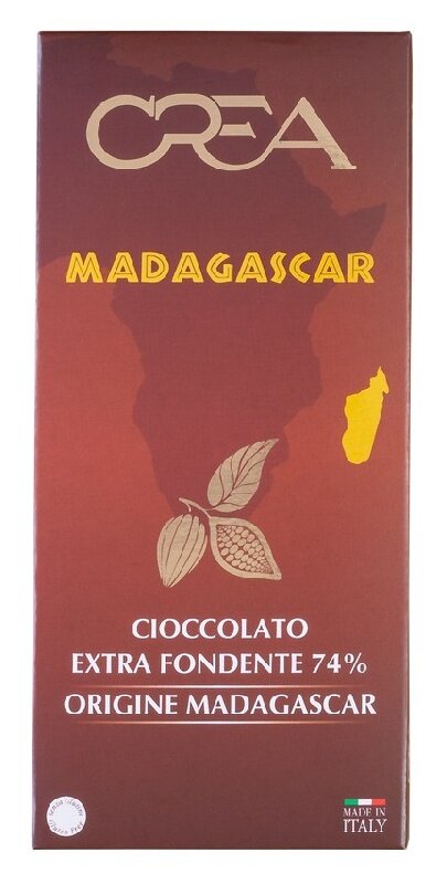 Шоколад CREA ORIGIN MADAGASCAR горький 74% какао 100г