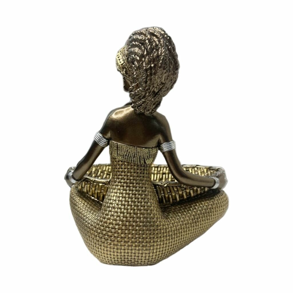 Фигурка африканской женщины, статуя из смолы, этнический женский декор, уникальный подарочный держатель для офисного дисплея, дополнение Delight