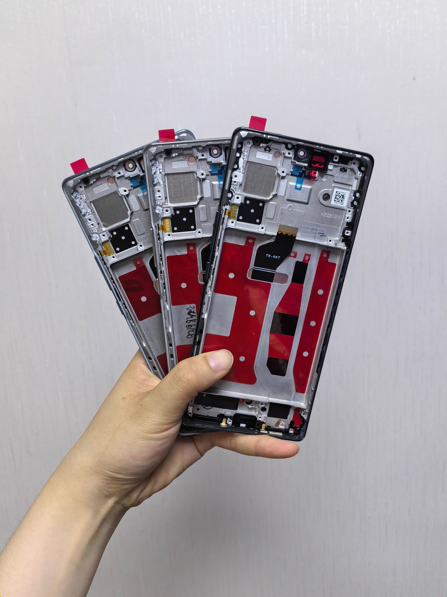 Дисплей с рамкой и тачскрином для смартфона Huawei Honor 70, OLED.