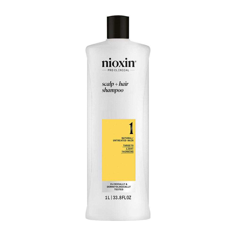 NIOXIN System 01 Cleanser Shampoo - Очищающий шампунь (Система 1) 1000 мл