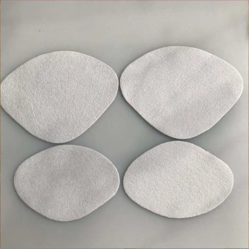 4 шт. стельки для ремонта пяток, липкие кроссовки с отверстиями для обуви, подкладка с противоизносным покрытием после пятки, подушечки для ухода за ногами, стельки для обуви Белый, белый