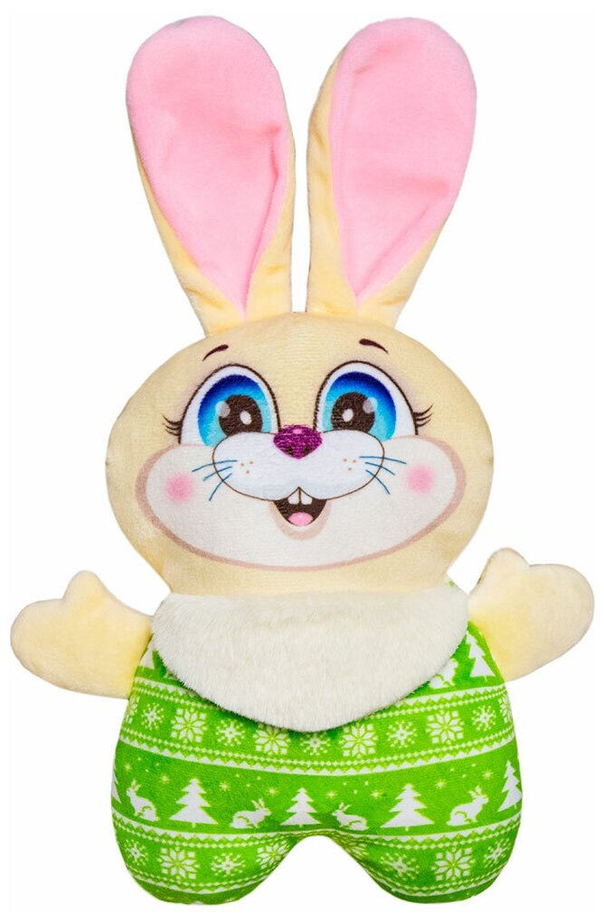 Мягкая Игрушка Заяц Умка (20см, бежевый) 211882, (ЗАО "Фирма Мальвина")