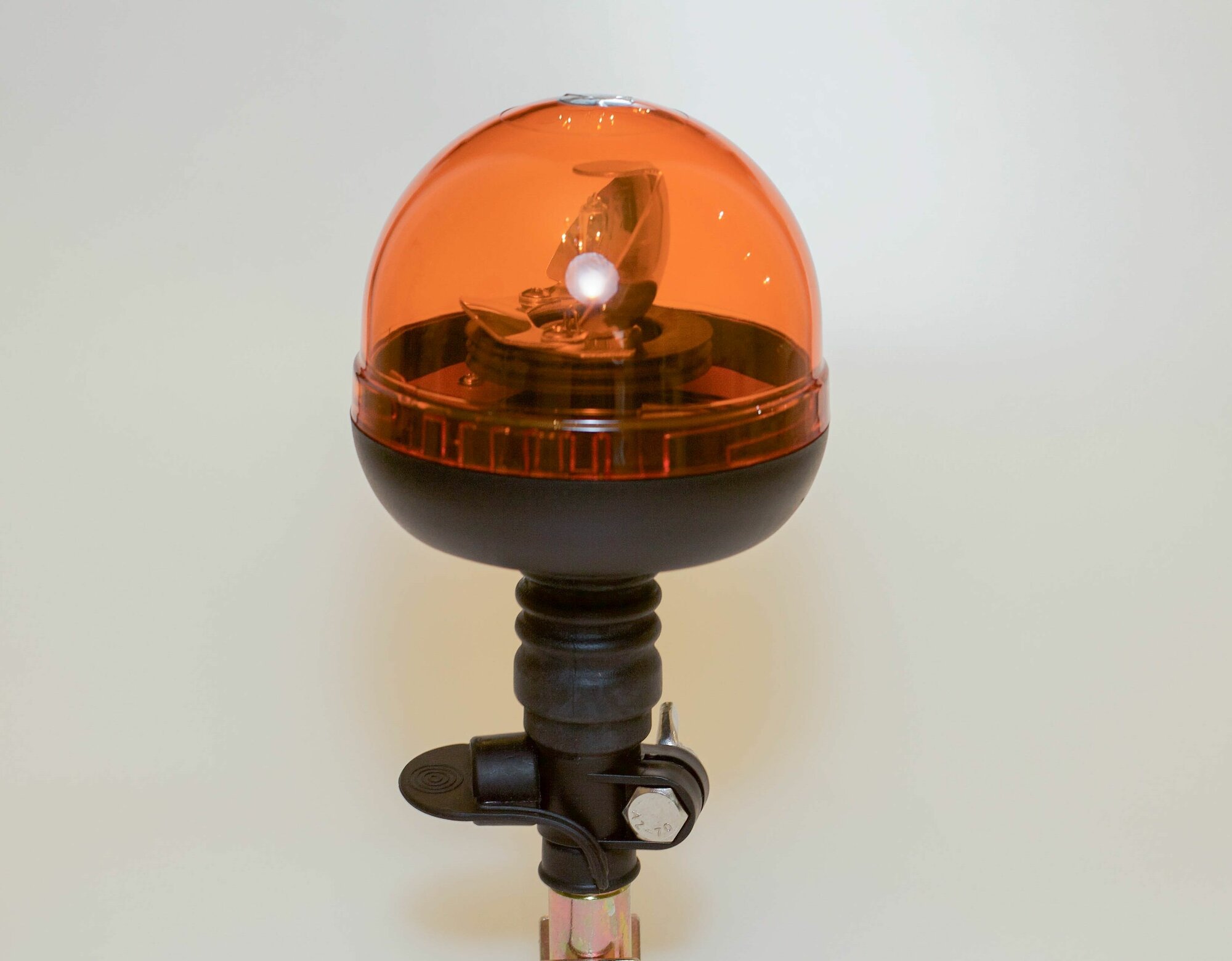 Маяк проблесковый SpecFire E 21, светодиодный, 12в, высота 210мм, желтый