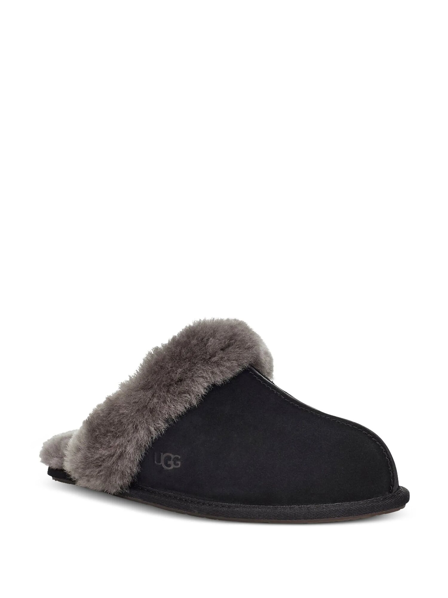 Шлёпанцы UGG Scuffette 2 Black/Grey, размер 5 US — фото 1