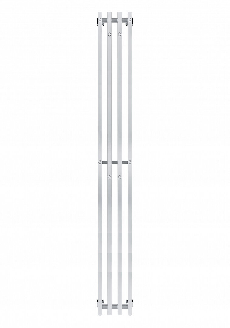Дизайн-радиатор электрический Secado Сандриго 4К R (правый), 1800x240 хром