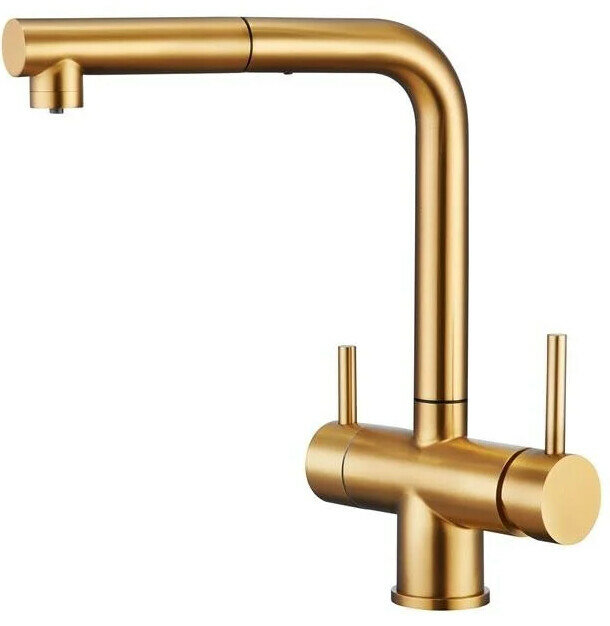 Смеситель для мойки Emar ECB 7017 PVD Golden