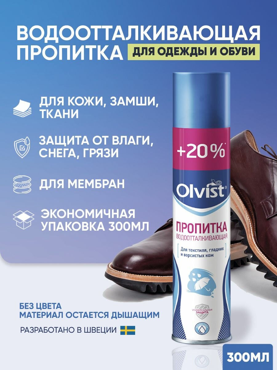 Водоотталкивающий спрей для обуви для одежды для любой ткани / водоотталкивающая пропитка от воды, грязи, снега