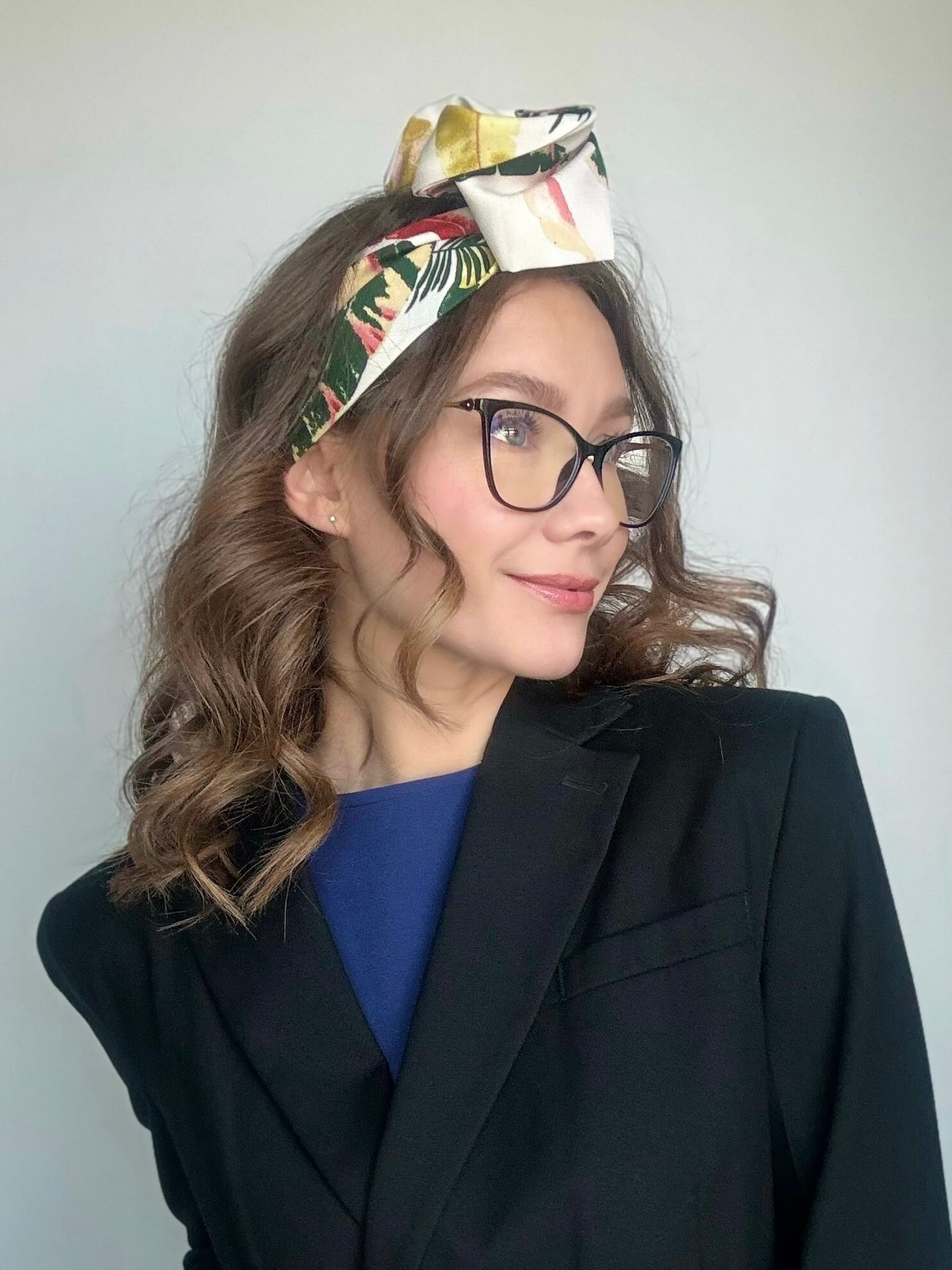 Повязка на голову, гибкая лента, ободок