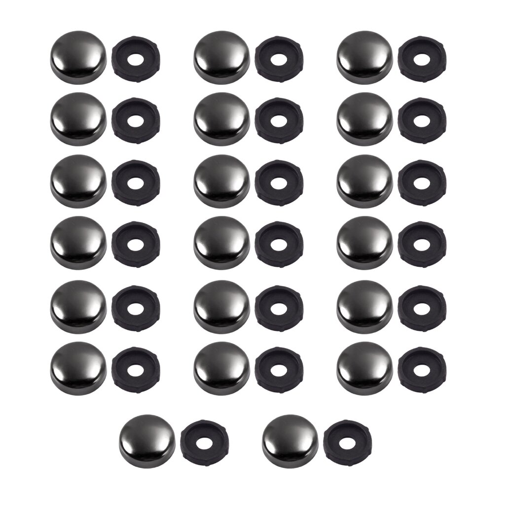 20шт 16 мм Зеркальные Шурупы Колпачки Декоративные Винты Для Крепления Зеркала Для Ногтей Пластиковые Шайбы Плоская Рекламная Фурнитура Для Ногтей