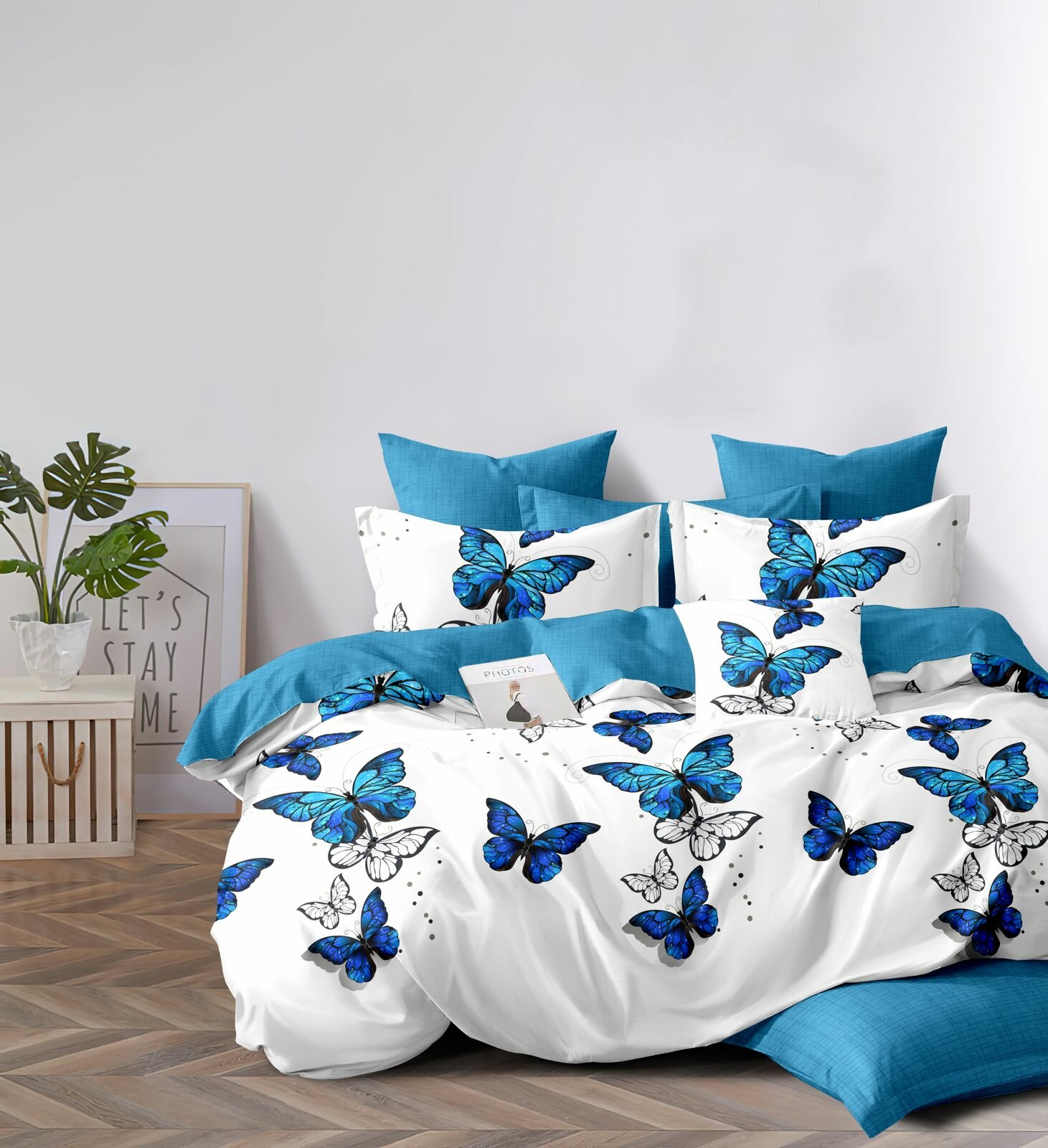 Постельное белье "Classic Line Textile" 1,5 спальное, Хлопок, Сатин (полуторо спальное).