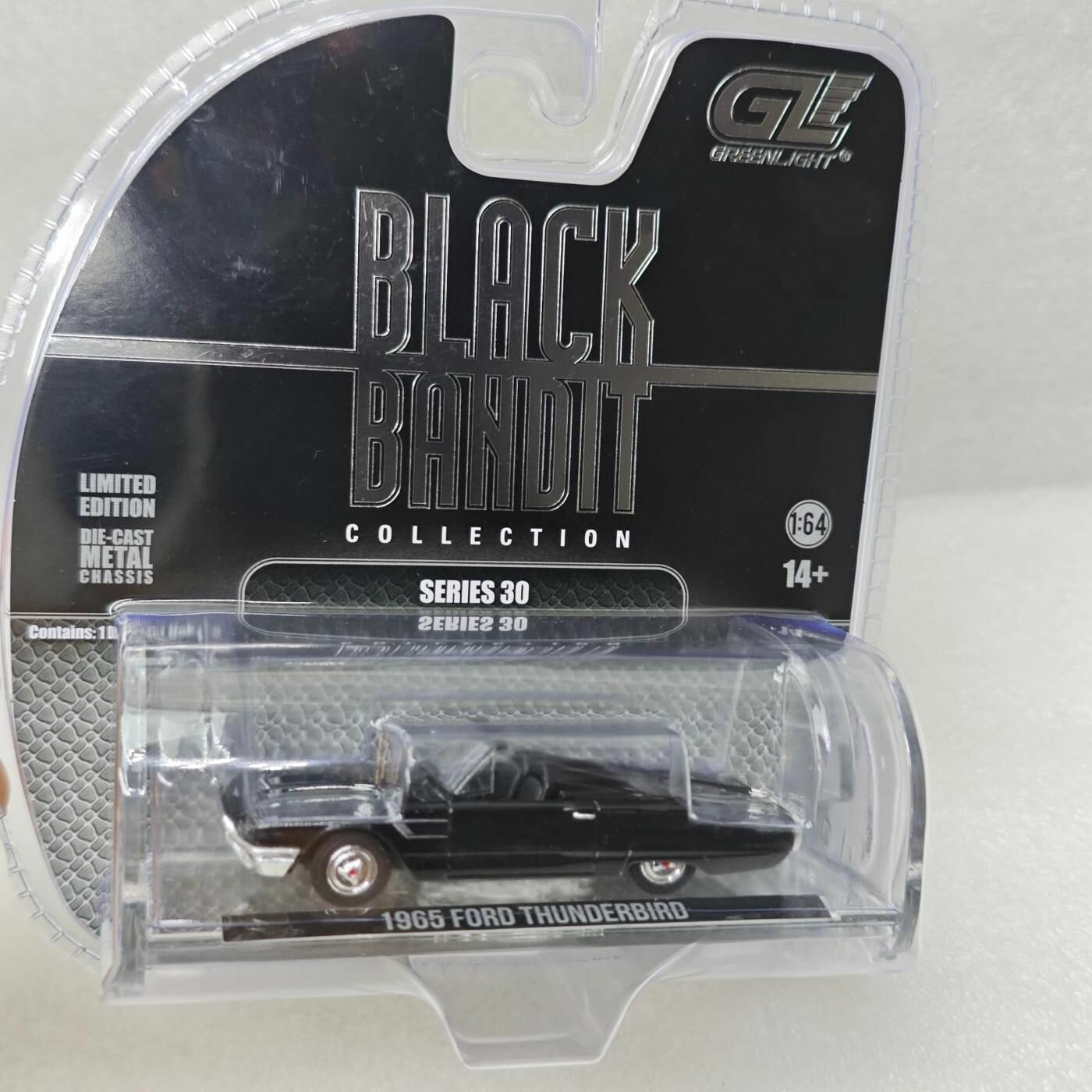 Зеленый свет 1:64 серия гангстеров 30 - 1965 Ford Thunderbird Кабриолет 28170-E