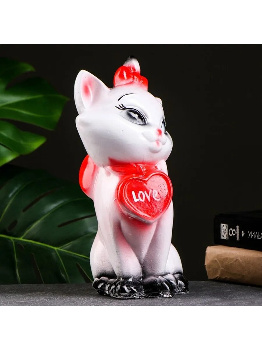 Очаровательная копилка "Кошка любви" 26см