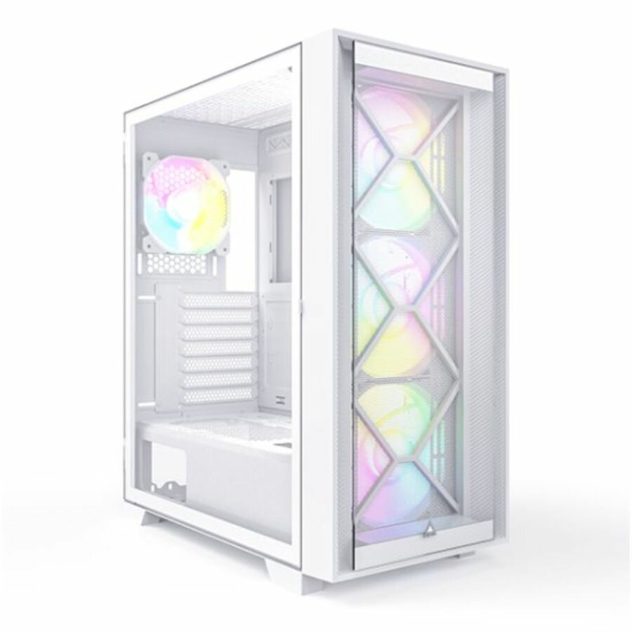 Компьютерный корпус Montech Air 1000 Premium (AIR 1000 PREMIUM WH) белый - Midi Tower, ATX, Mini-ITX, Micro-ATX, USB 2.0 Type-A