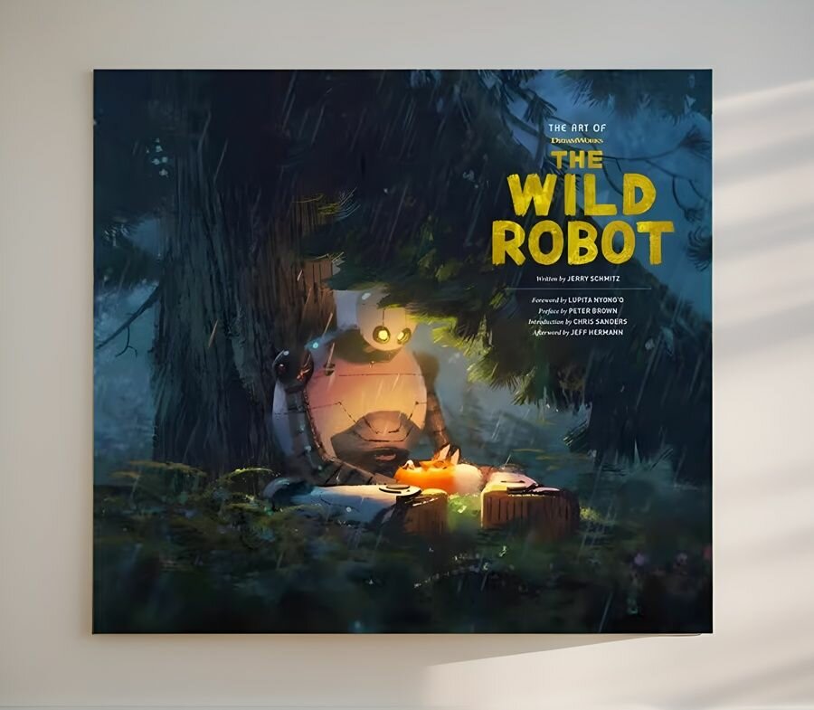 The Art of DreamWorks the Wild Robot Дикий робот Искусство создания фильма по бестселлеру Питера Брауна