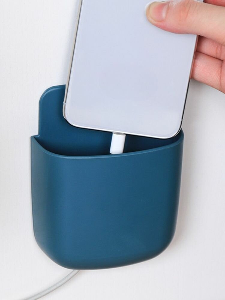 Настенный ящик для хранения вещей с кронштейном для пульта дистанционного управления