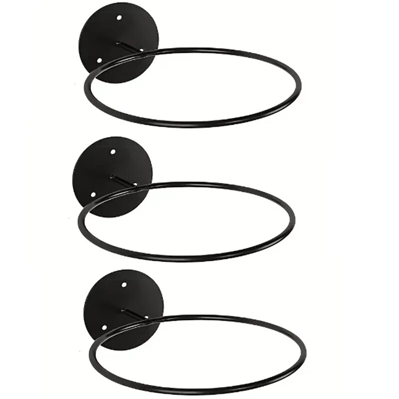 Металлический Настенный Держатель Для Мячей (баскетбол, Футбол, Волейбол), Прочная Подставка 3pcs